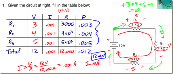 Series Circuit Practice - Regents Physics